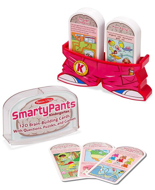 Melissa and Doug Kids Game, Smarty Pants Kindergarten Card Set ...