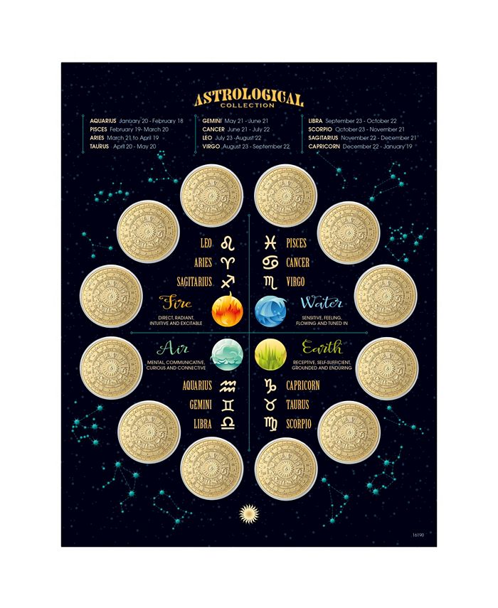 American Coin Treasures Astrological Medallions of The Zodiac - Macy's