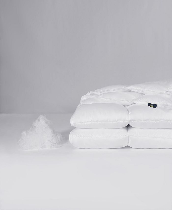 Serta Down Illusion Antimicrobial Down Alternative Lightweight Comforter - Twin/Twin XL - Macy's