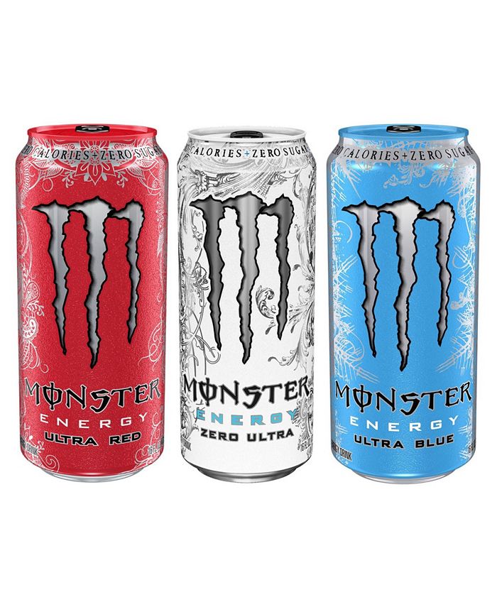 Monster Energy Ultra Variety Pack, 16 oz, 24 Count - Macy's