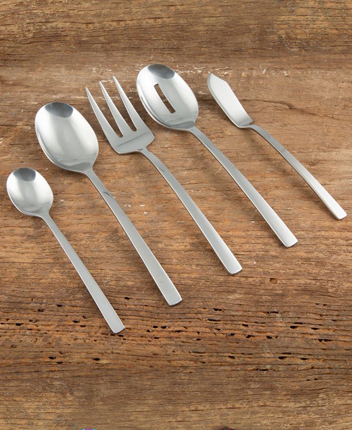 Cambridge Silversmiths Beacon Mirror 45-Piece Flatware Set, Service for ...