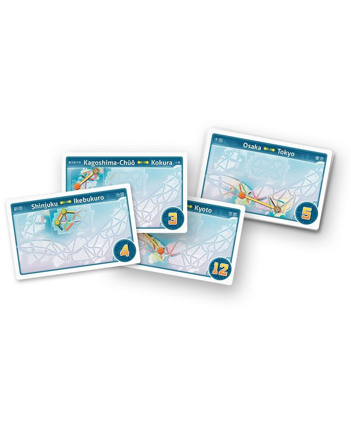 Asmodee Editions Ticket to Ride: Japan and Italy Map 7 Board Game - Macy's