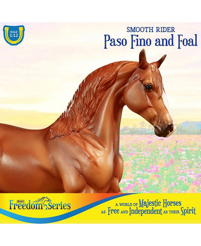 BREYER Classics Freedom Series Smooth Rider Horse and Foal Toy Figure ...