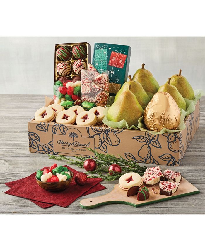 Harry & David Holiday Deluxe Gift Box & Reviews - Food & Gourmet Gifts ...