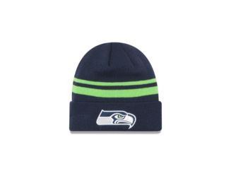 New Era Seattle Seahawks Cuff Knit Hat - Macy's