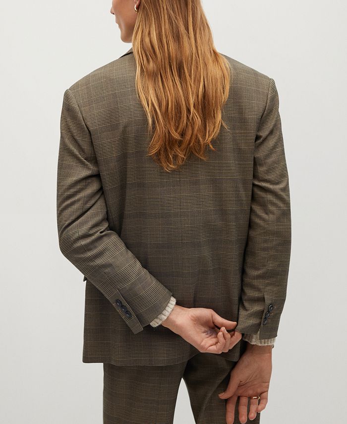 MANGO Women's Structured Suit Blazer - Macy's