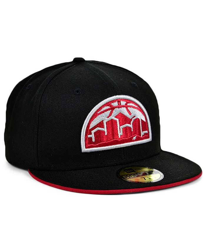 New Era Denver Nuggets Black Gray Pop 59FIFTY Cap - Macy's