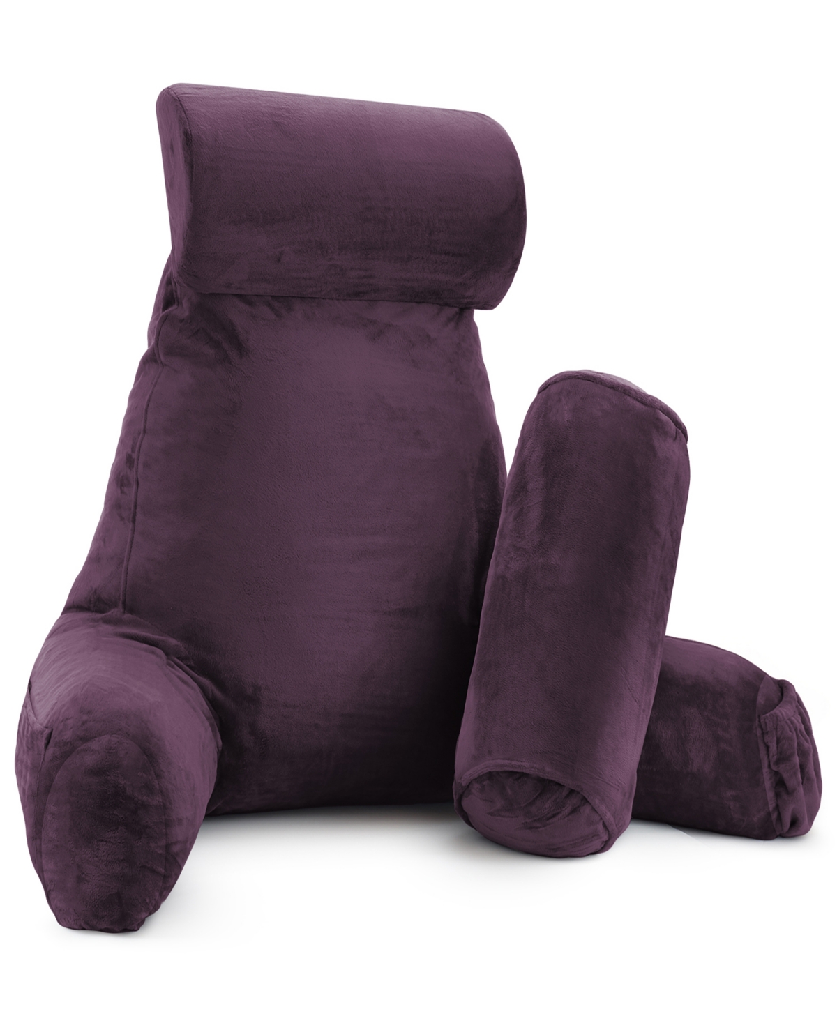Click here for Nestl Soft Velour Cover Reading Backrest Pillow Se... prices