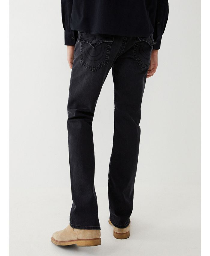 True Religion Men's Ricky Straight Fit Jeans with Back Flap Pockets ...