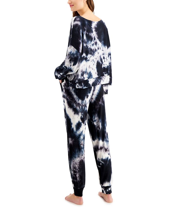 Jenni Women's Tie-Dyed Loungewear Set, Created for Macy's & Reviews ...
