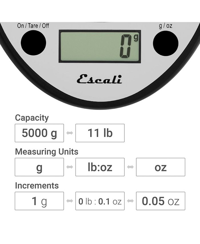 Escali Corp Primo Digital Scale, 11lb - Macy's