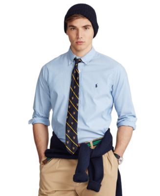 Polo Ralph Lauren Men's Classic-Fit Stretch Oxford Shirt - Macy's