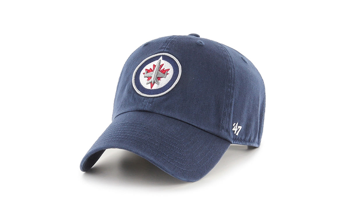 Click here for 47 Brand Winnipeg Jets Clean Up Cap - Navy prices