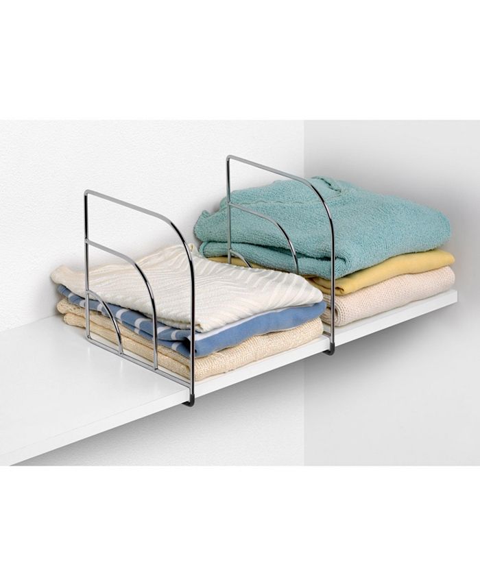 Spectrum Diversified Pair of Small Over-The-Shelf Dividers, Set of 4 ...