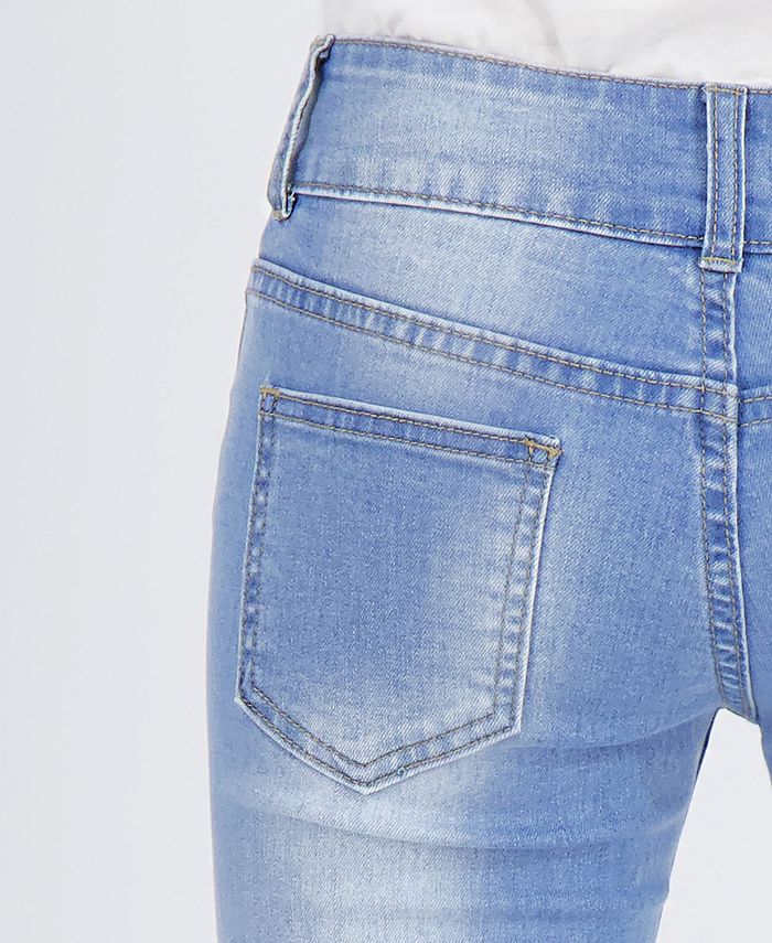 Gogo Jeans Big Girls 2 Button Skinny Jeans - Macy's