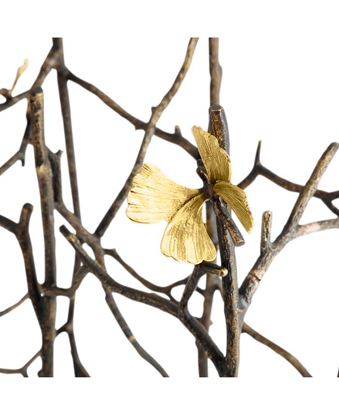 Michael Aram Butterfly Ginkgo 6-Bottle Wine Rack - Macy's