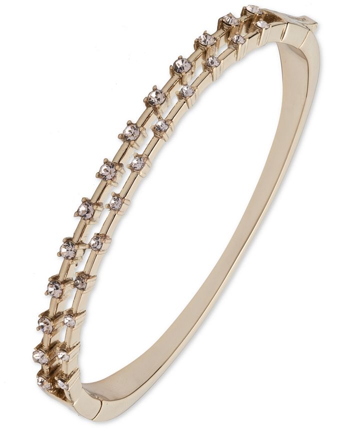 Givenchy Silk Crystal Bangle Bracelet - Macy's