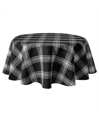 Town & Country Living Buffalo Check Tablecloth Single Pack 70" Round ...