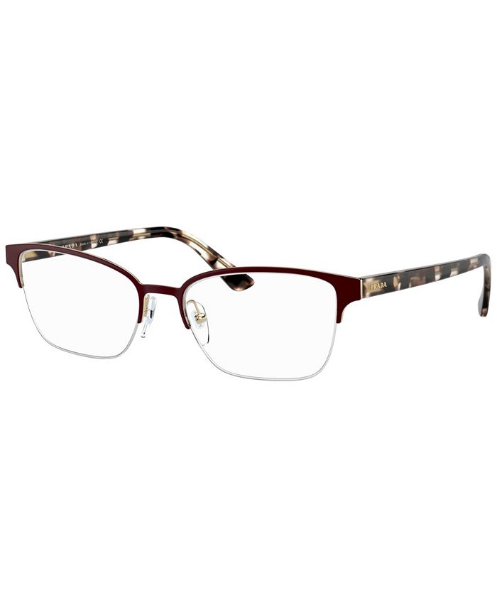 PRADA PR 61XV Women's Cat Eye Eyeglasses - Macy's