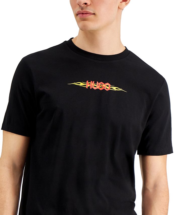 HUGO Boss Men's Flame Logo T-Shirt, Created for Macy's - Macy's
