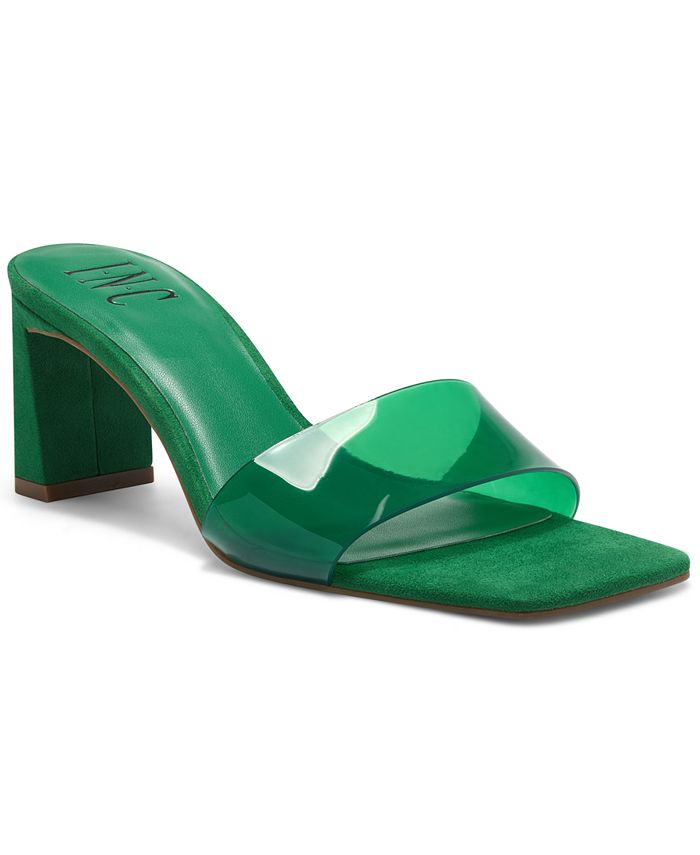 INC International Concepts Beyla Dress Slides, Created for Macy's - Macy's