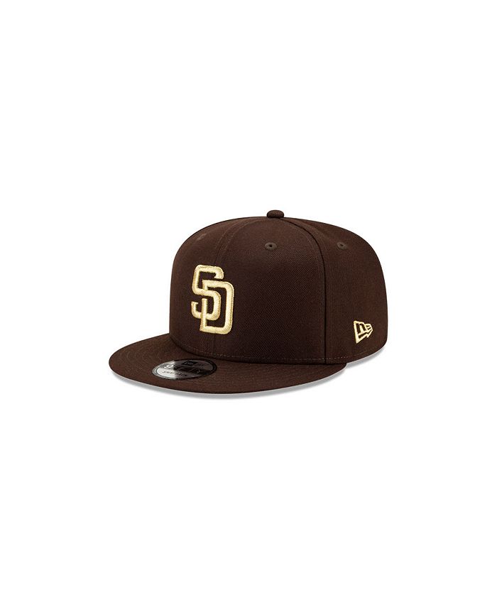 New Era San Diego Padres Gold Front 9FIFTY Cap - Macy's