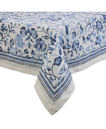 Design Imports Madeira Print Tablecloth 60" x 84" - Macy's