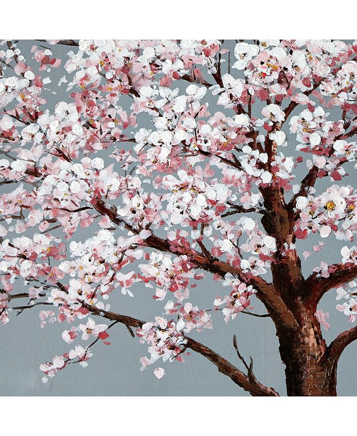 Graham & Brown Cherry Blossoms Framed Canvas Wall Art, 40" x 28" - Macy's