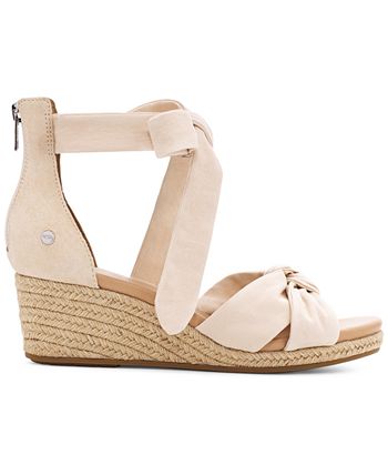 UGG® Women's Yarrow Espadrille Wedge Sandals - Macy's