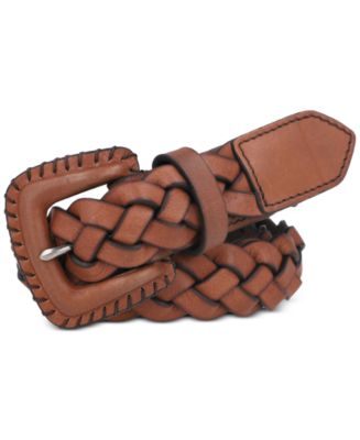 Frye Women's Woven Braided Leather Belt - Macy's
