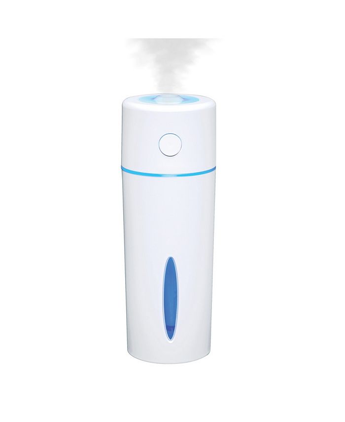 Treva Drop Light Cool Mist Travel USB Ultrasonic Humidifier with 7 ...