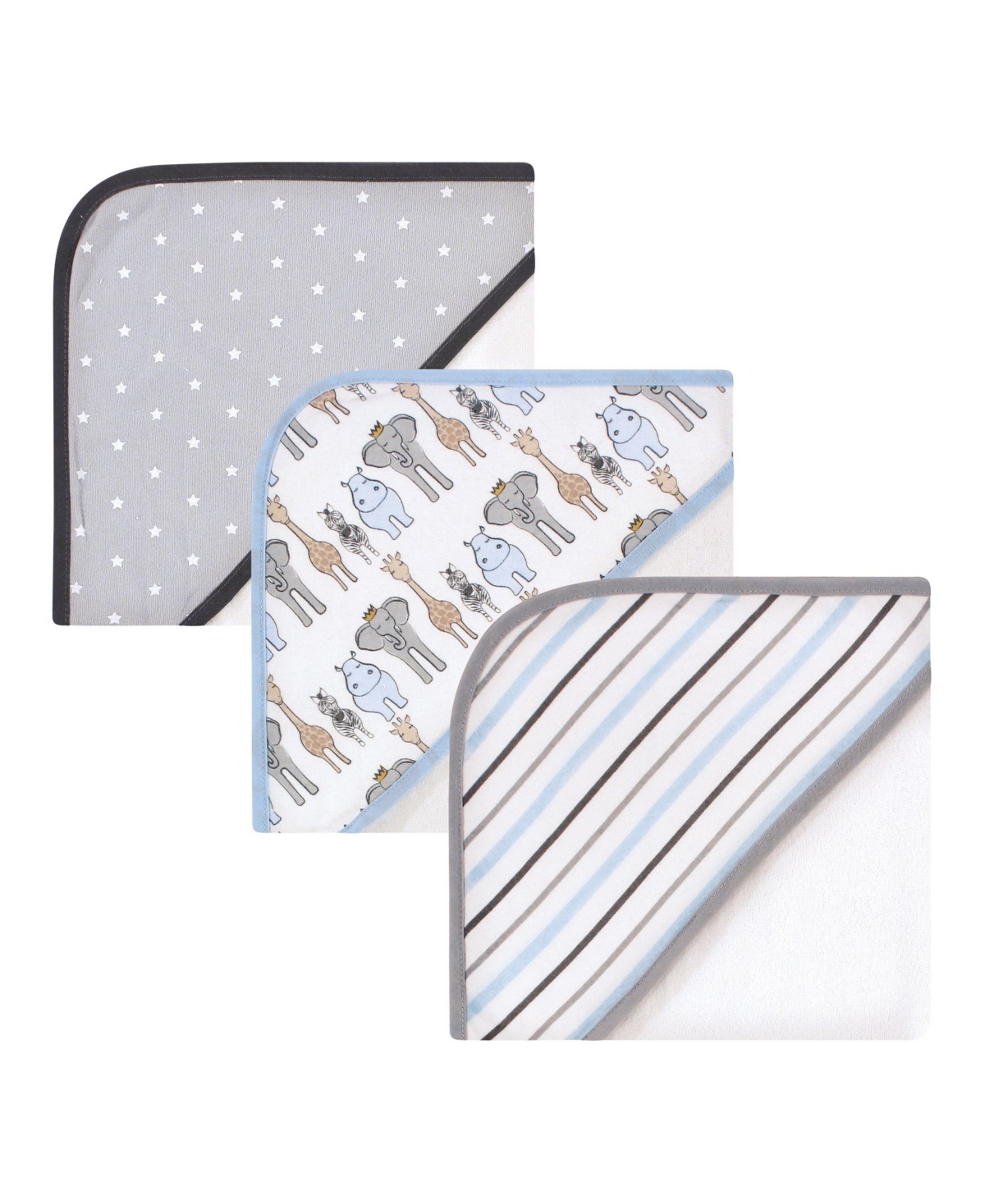 Click here for Hudson Baby Boys Plush Cotton Blend Hooded Bath To... prices