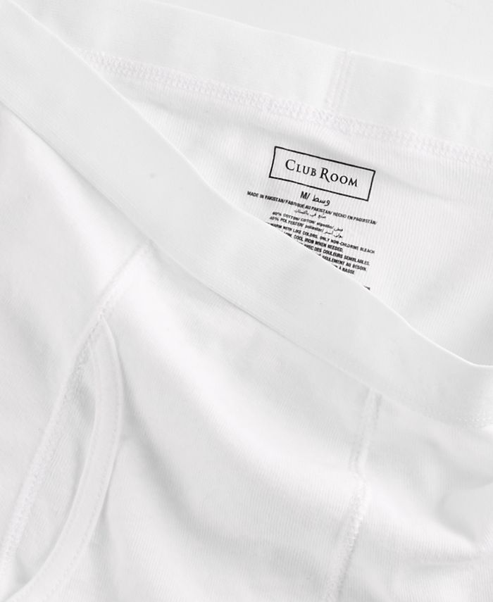 Club Room Men's Briefs, 8-Pack, Created for Macy's - Macy's