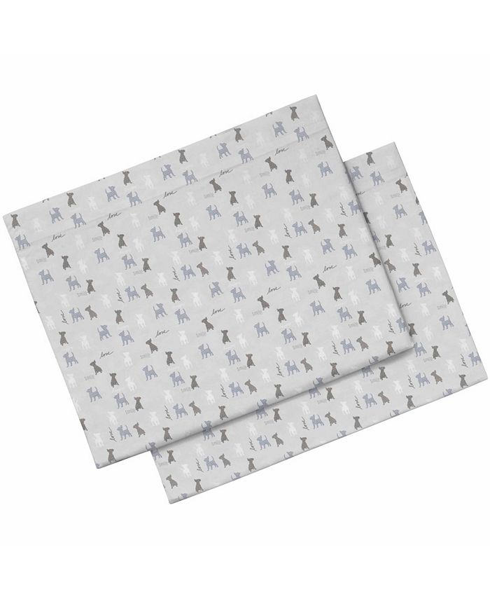 ED Ellen Degeneres Augie and Friends 3 Piece Twin XL Sheet Set - Macy's