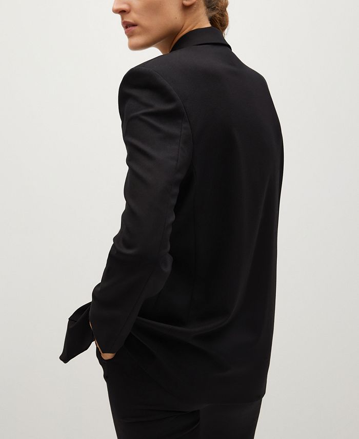 MANGO Women's Essential Structured Blazer - Macy's