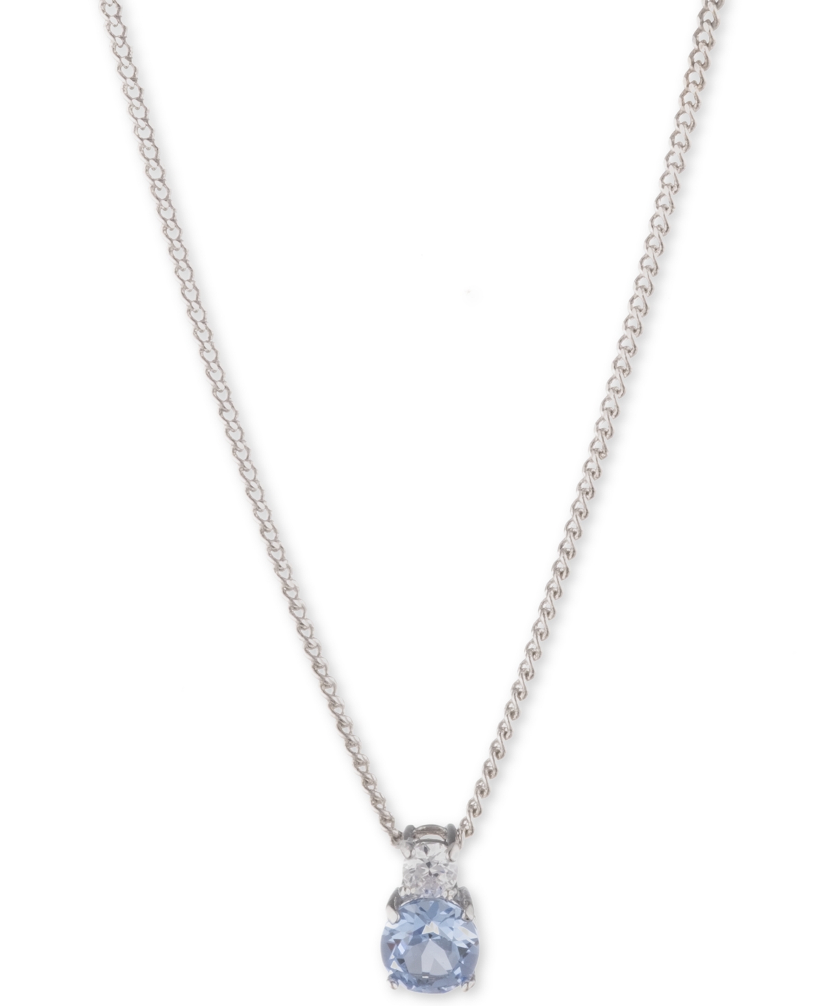 Click here for Crystal Pendant Necklace - Blue prices