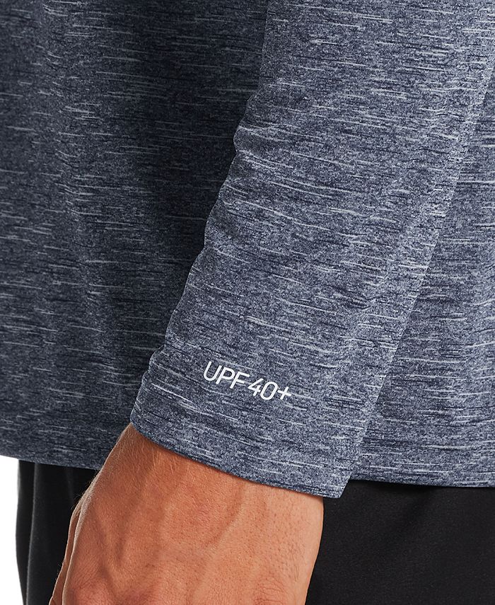 Nike Men's Heather Hydroguard Long Sleeve Swim T-Shirt - Macy's