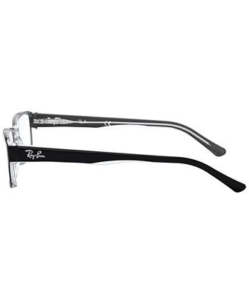 Ray-Ban RX5169 Unisex Rectangle Eyeglasses - Macy's