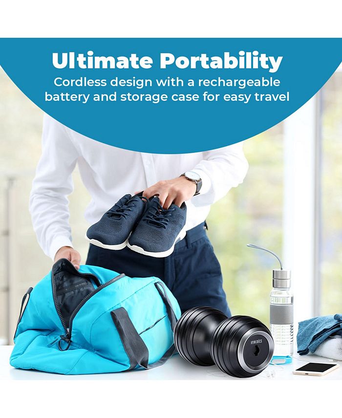 Homedics Double-Barrel Total Body Cordless Massager - Macy's