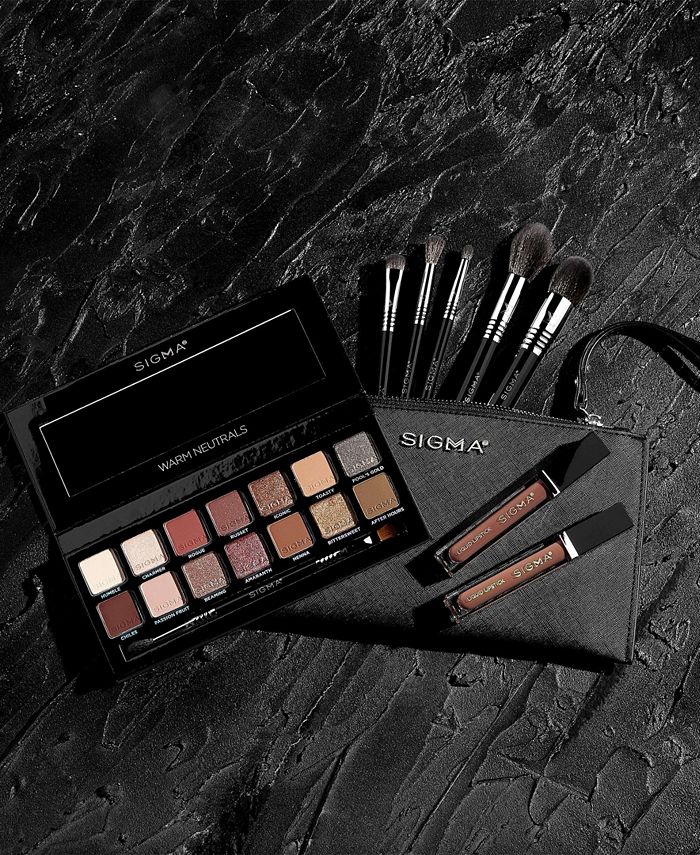 Sigma Beauty Warm Neutrals Collection - Macy's