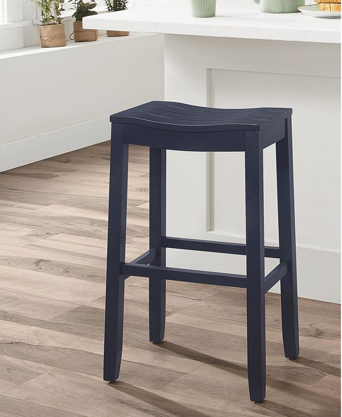 Hillsdale Fiddler Backless Bar Height Stool - Macy's