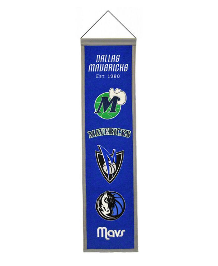 Winning Streak Dallas Mavericks Heritage Banner - Macy's
