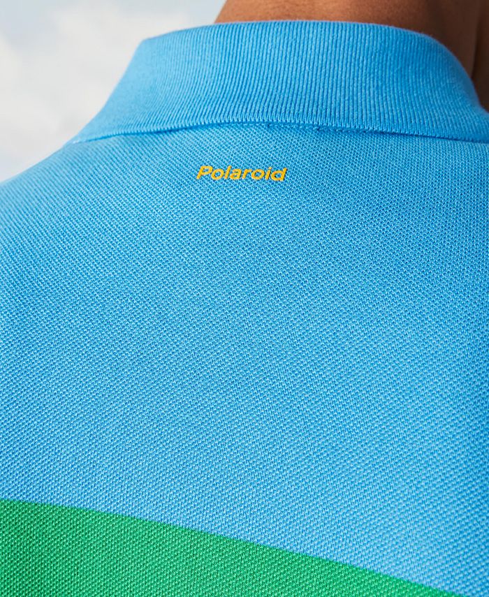 Lacoste Polaroid Men's Striped Rainbow Polo - Macy's