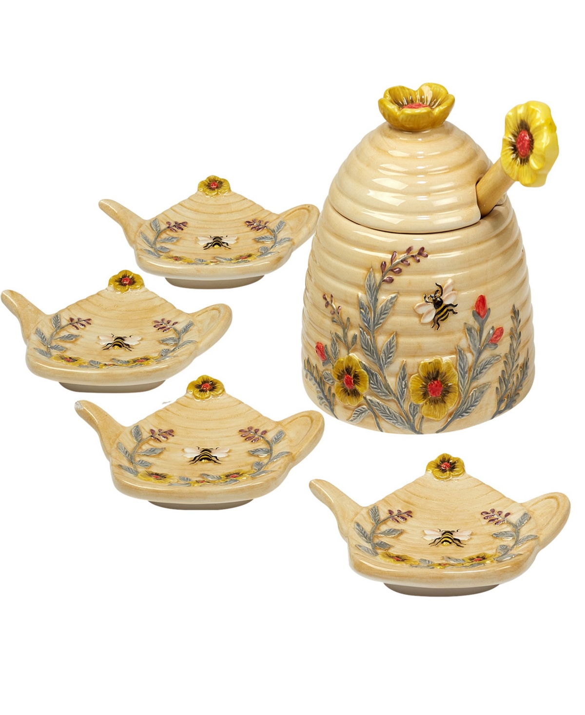 Click here for Bee Sweet 3-d Honey Pot with 4 Tea Bags - Multicol... prices