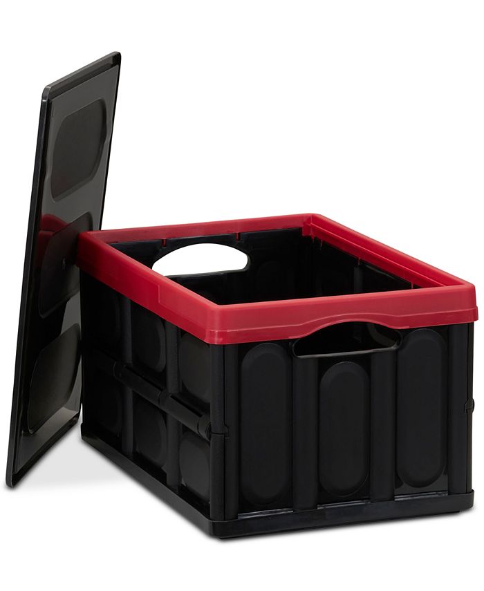 Household Essentials Heavy-Duty Storage Crates, Set of 2 - Macy's