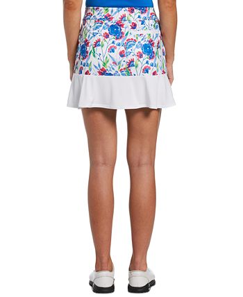 PGA TOUR Women's Floral-Print Golf Skort - Macy's