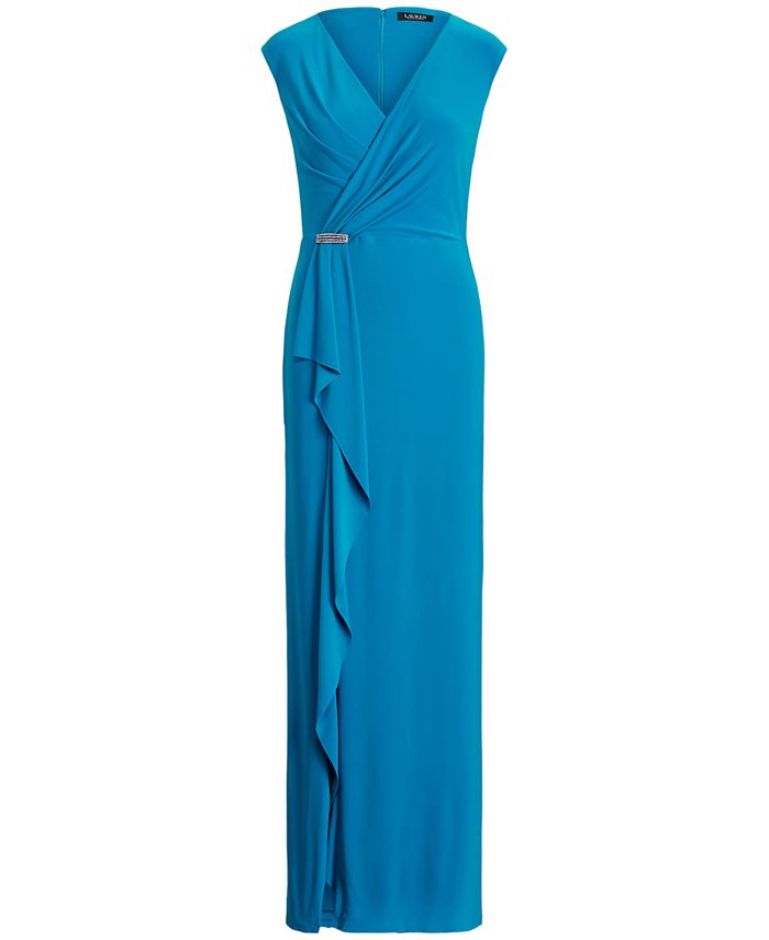 Lauren Ralph Lauren Ruffle-Trim Jersey Gown & Reviews - Dresses - Women ... Lauren Ralph Lauren Ruffle-Trim Jersey Gown & Reviews - Dresses - Women ...
