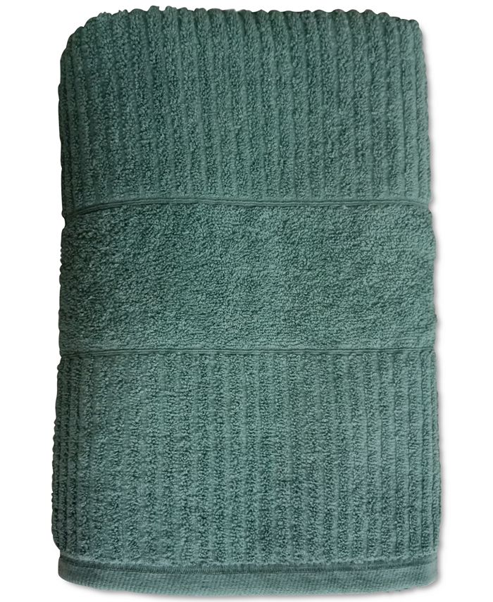 Home Design Soft Solutions Cotton 27" x 54" Bath Towel, Created for ...