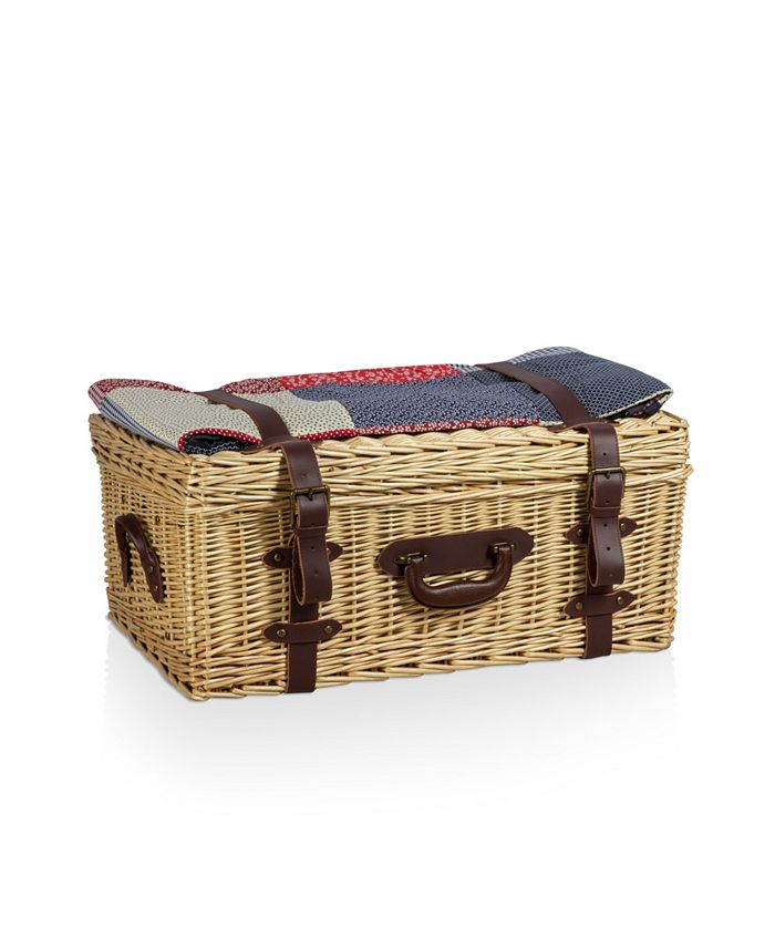 Picnic Time Charleston Luxury Picnic Basket Set, 32 Pieces - Macy's