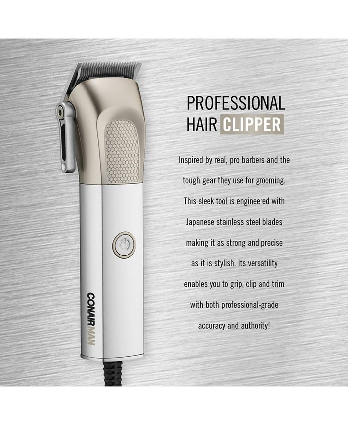 Conair Man Metalcraft High Performance 13-Piece Clipper Set - Macy's